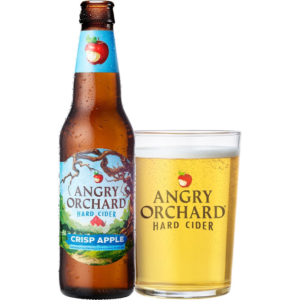 Angry Orchard Crisp Apple Hard Cider 6 ct; 12 oz | Shipt