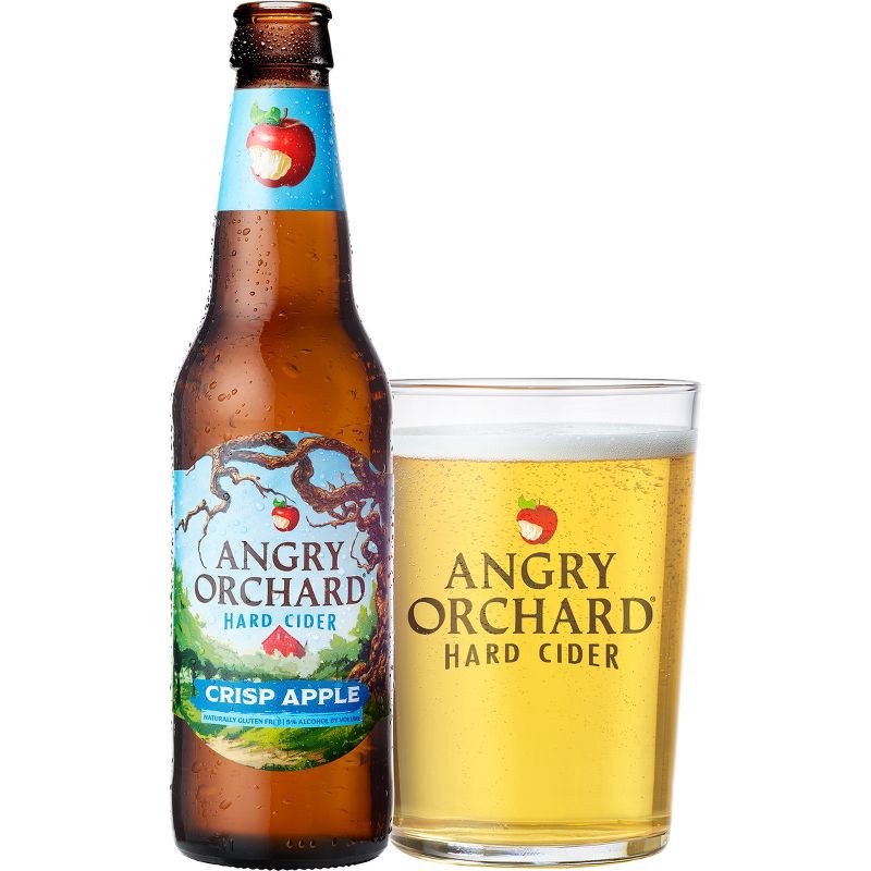 Angry Orchard Crisp Apple Hard Cider - 6pk/12 fl oz Bottles 6 ct; 12 fl oz | Shipt