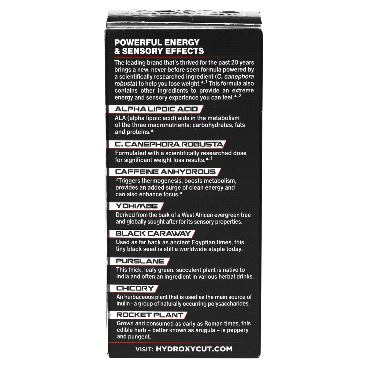 Hydroxycut Black Weight Loss Capsules 60 ct | Shipt