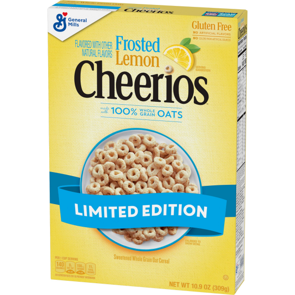 Cheerios Frosted Lemon Breakfast Cereal, 10.9 oz 10.9 oz | Shipt
