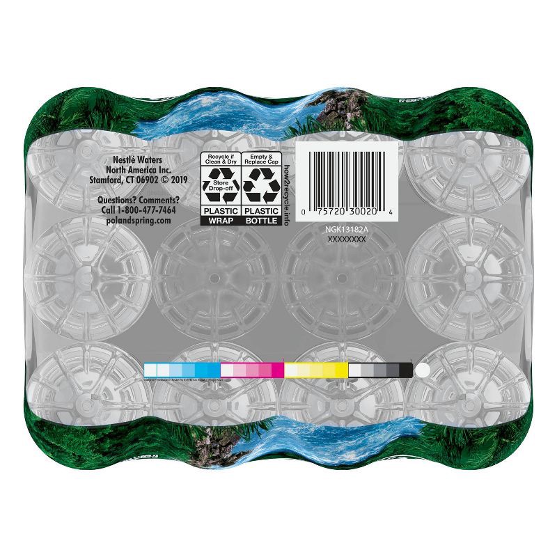 Poland Spring Brand 100% Natural Spring Water - 12pk/12 fl oz Bottles ...