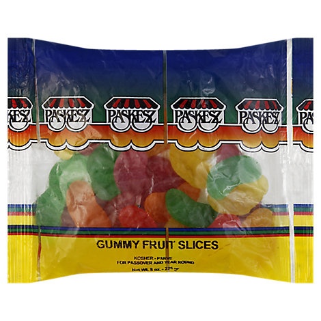 Paskesz Candy Gummy Fruit Slices - 8 oz 8 oz | Shipt