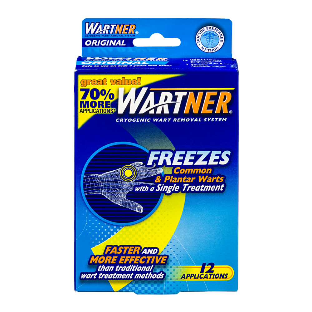 Wartner Cryogenic Wart Removal System Freezes Common & Plantar Warts ...