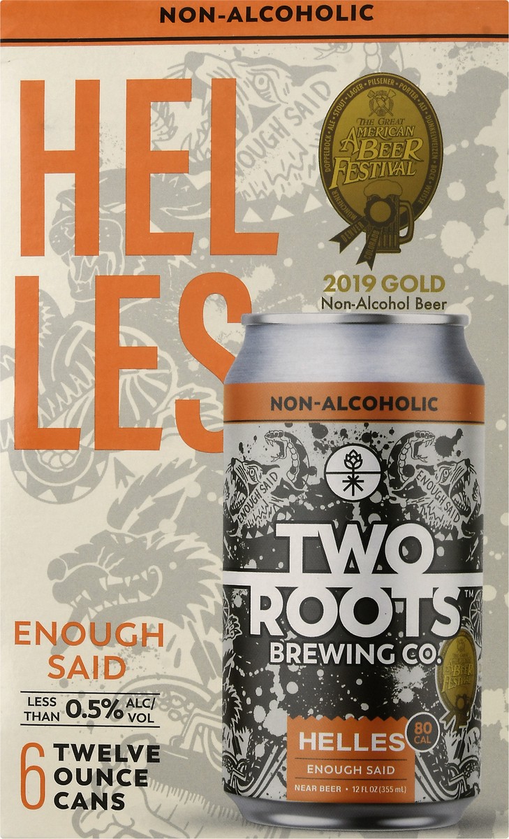 Two Roots 6 Pack Non-Alcoholic Helles Beer 6 ea 6 ct; 12 oz | Shipt
