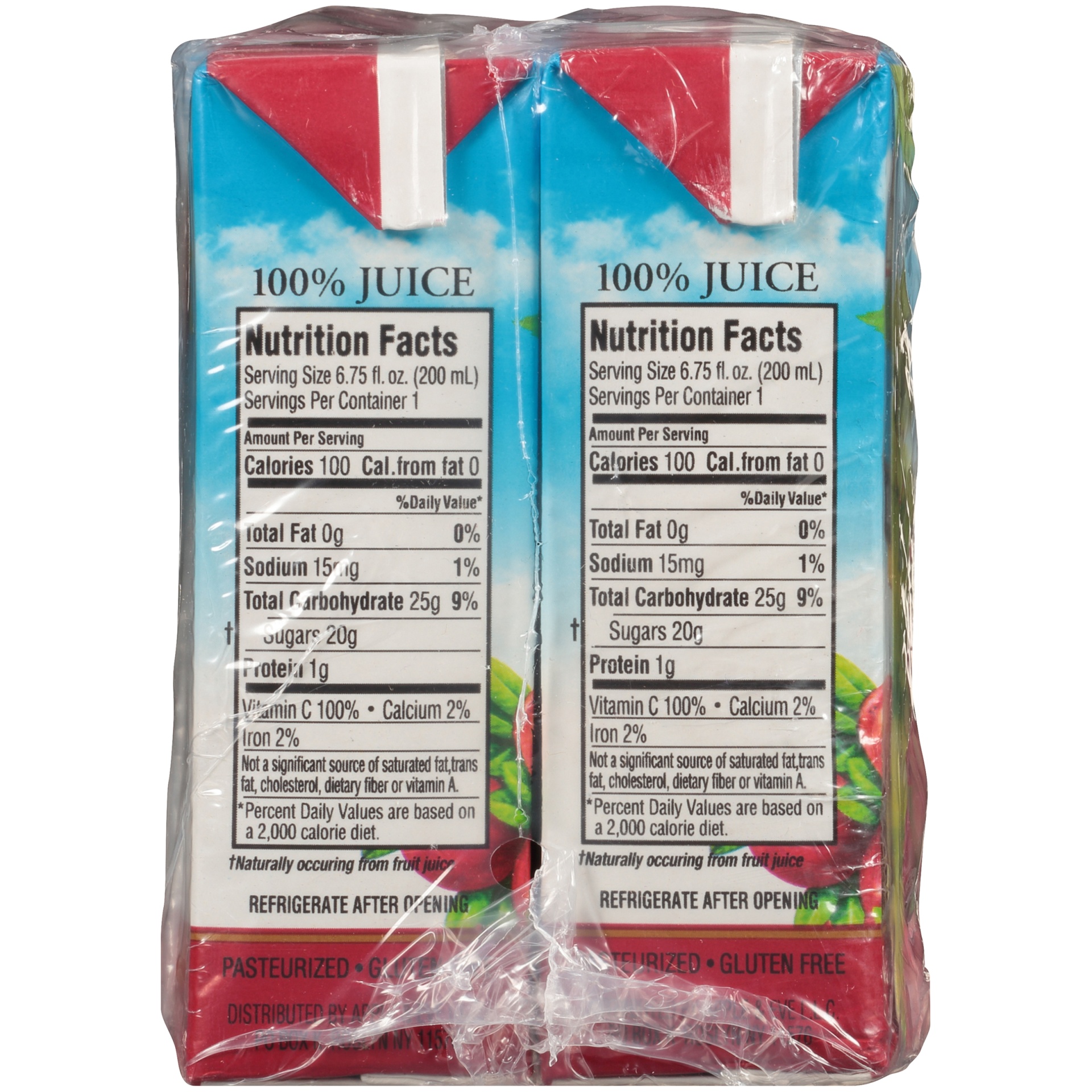 Apple & Eve 100% Naturally Cranberry No Sugar Added 8 ct; 6.75 fl oz ...