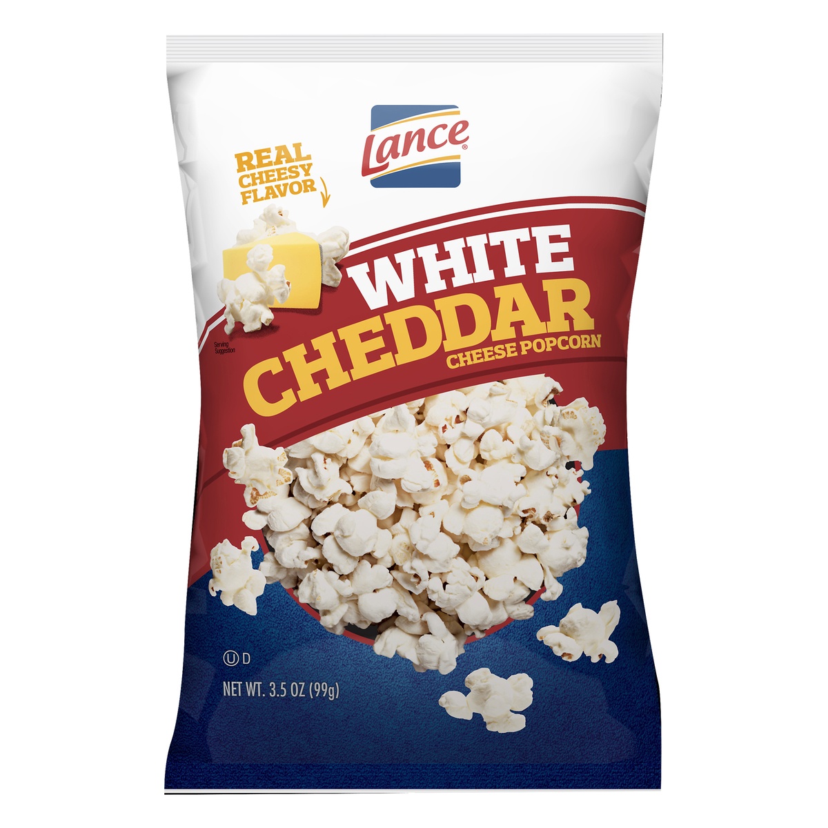 Lance Popcorn, White Cheddar Cheese 3.5 oz | Shipt