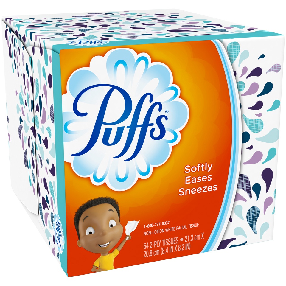 Puffs Simple Softness 2-Ply Non-Lotion Facial Tissue 64 ea 64 ct | Shipt