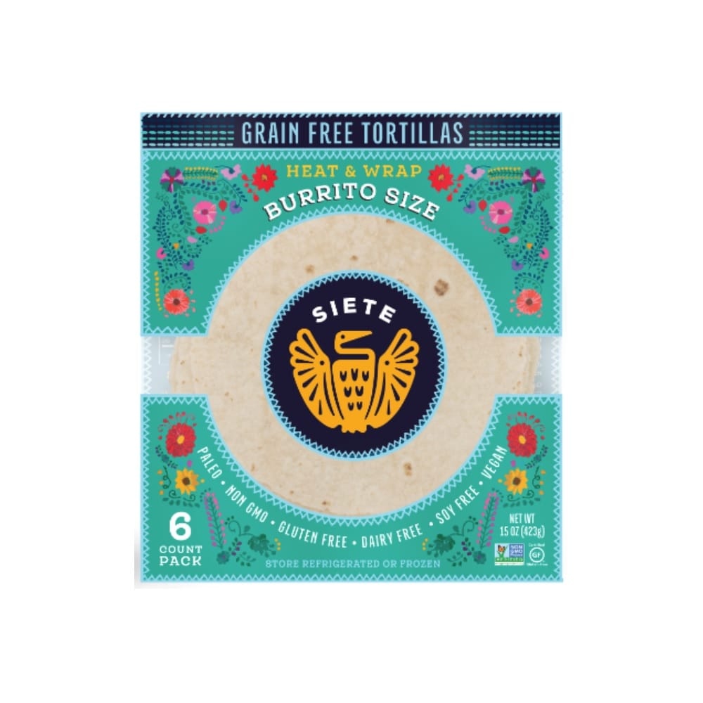 Siete Burrito Size Tortillas 15.3 oz | Shipt