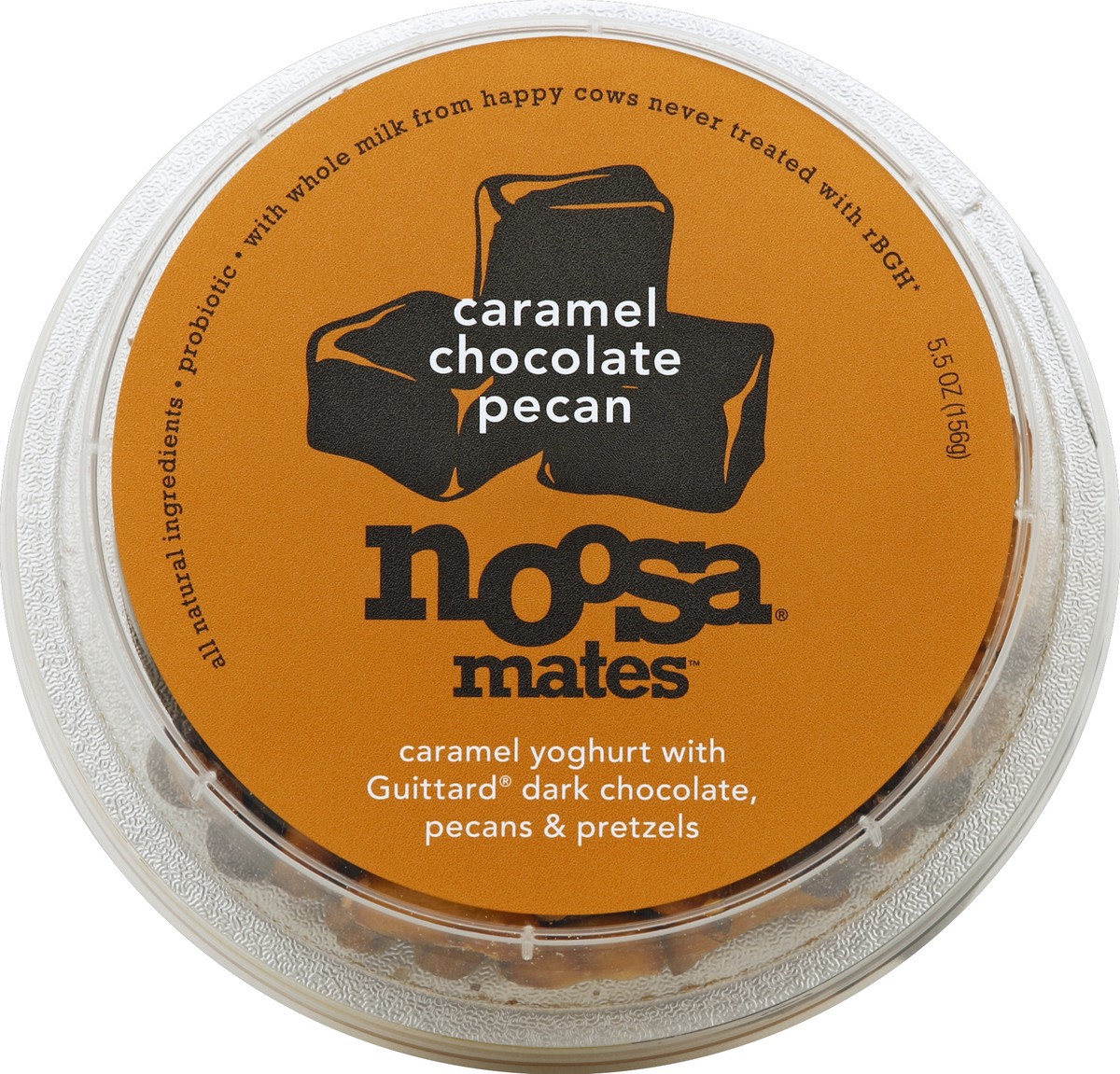 noosa Yoghurt, Salted Caramel Chocolate Mates, 5.8 oz, Whole Milk ...