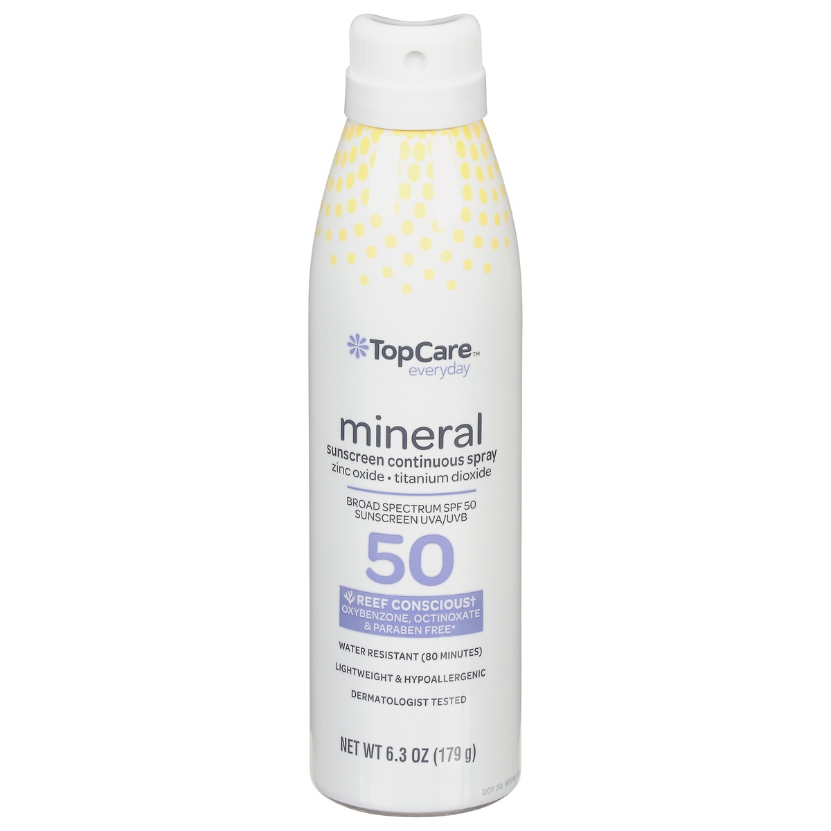 TopCare Mineral Sunscreen Continuous Spray 6.3 oz | Shipt