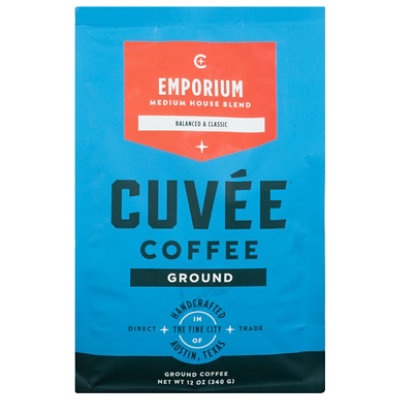 Cuvee Coffee Grnd Emporium Blnd 12 oz | Shipt