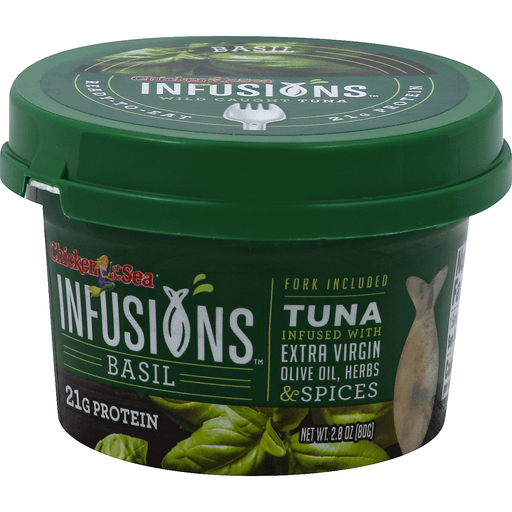 Chicken of the Sea Infusions Basil Wild Caught Tuna 2.8 oz | Shipt