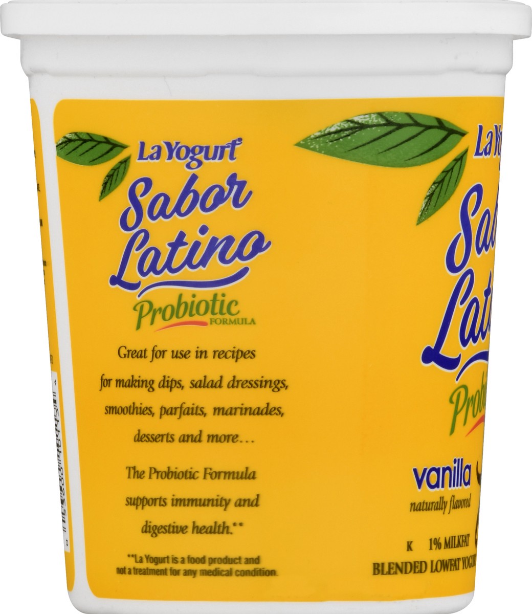 La Yogurt Sabor Latino Lowfat Probiotic Vanilla Yogurt 32 oz 32 oz | Shipt