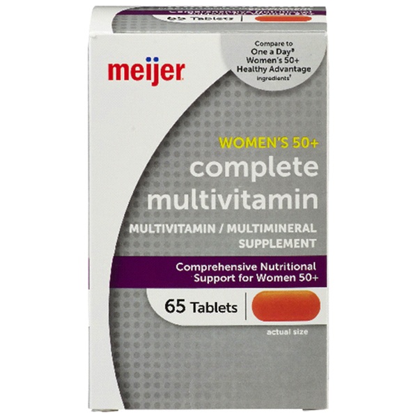 Meijer Daily 50+ Women Tablet 65 ct | Shipt