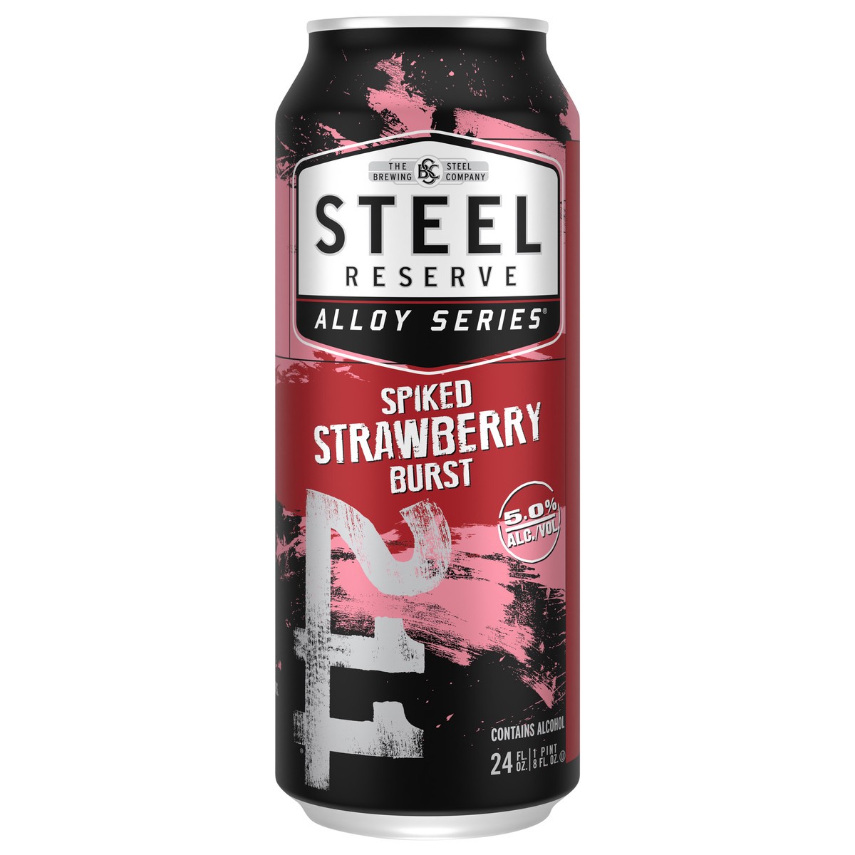 Steel Reserve Alloy Series Spiked Strawberry Beer 24 fl oz 24 fl oz | Shipt