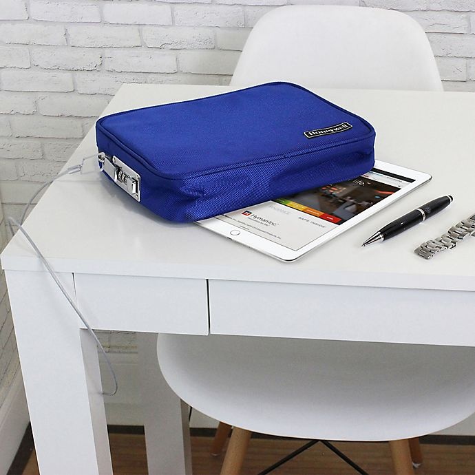 Honeywell Blue Locking Security Pouch - Blue 1 ct | Shipt