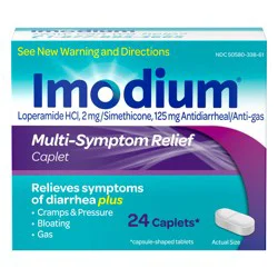 Imodium Multi-Symptom Relief Caplets 24 ct | shipt