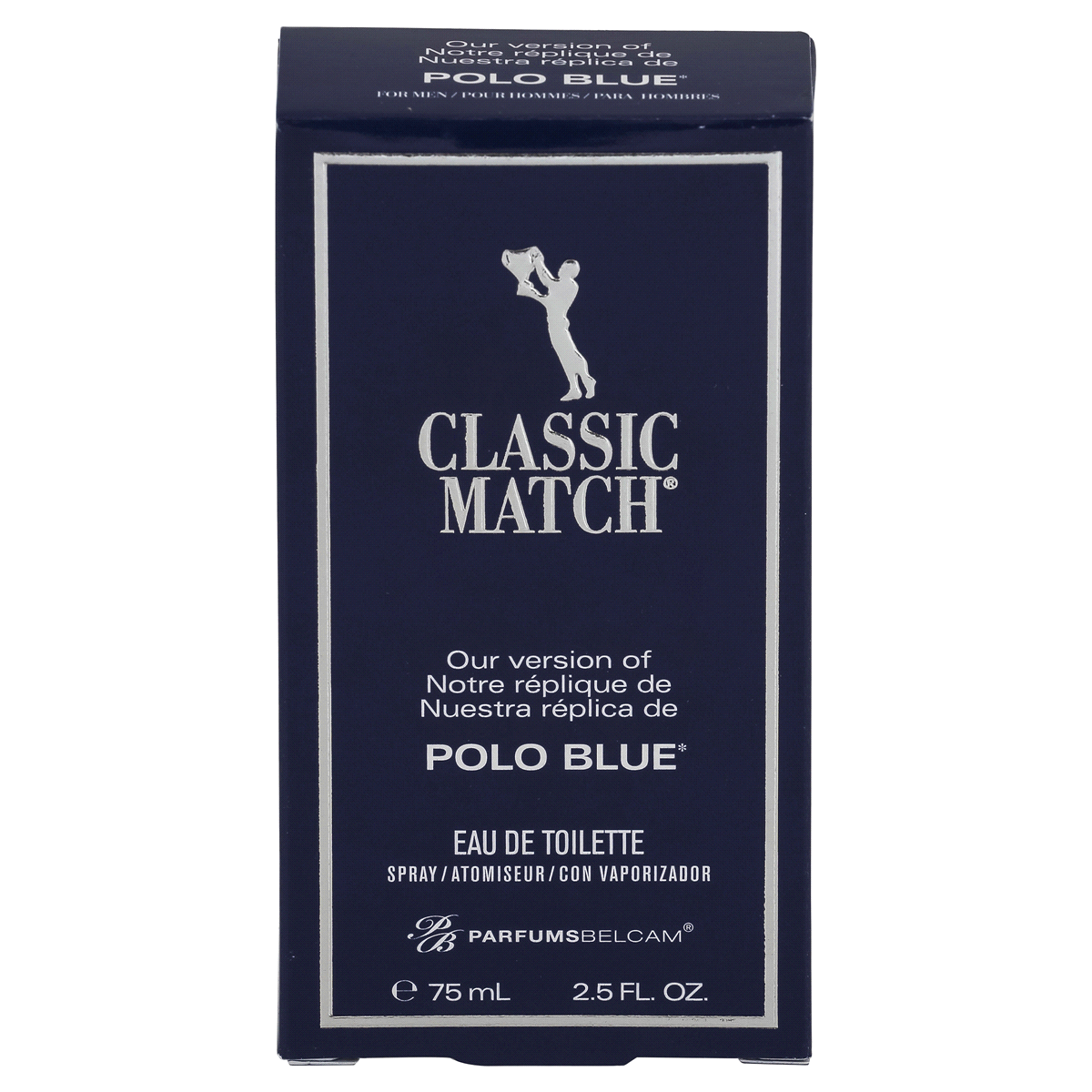 Classic Match Our Version Of Polo Blue Eau De Toilette For Men 2.5 oz ...