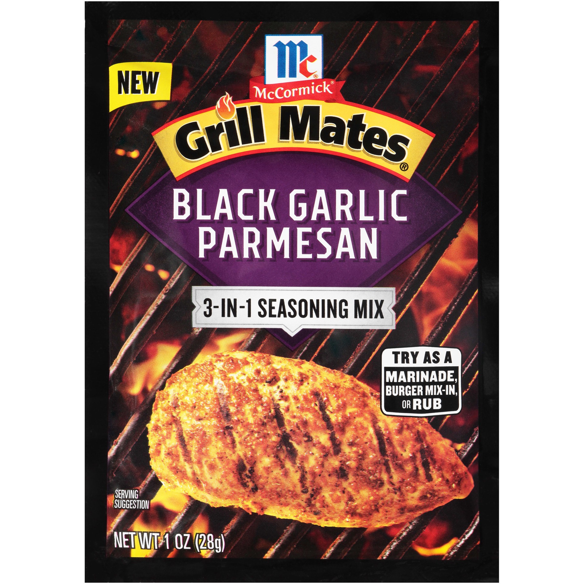 McCormick Grill Mates Black Garlic Parmesan Marinade Mix 1 oz | Shipt