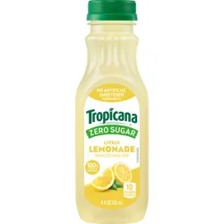 Tropicana Premium Zero Sugar Lively Lemonade 11 oz | shipt
