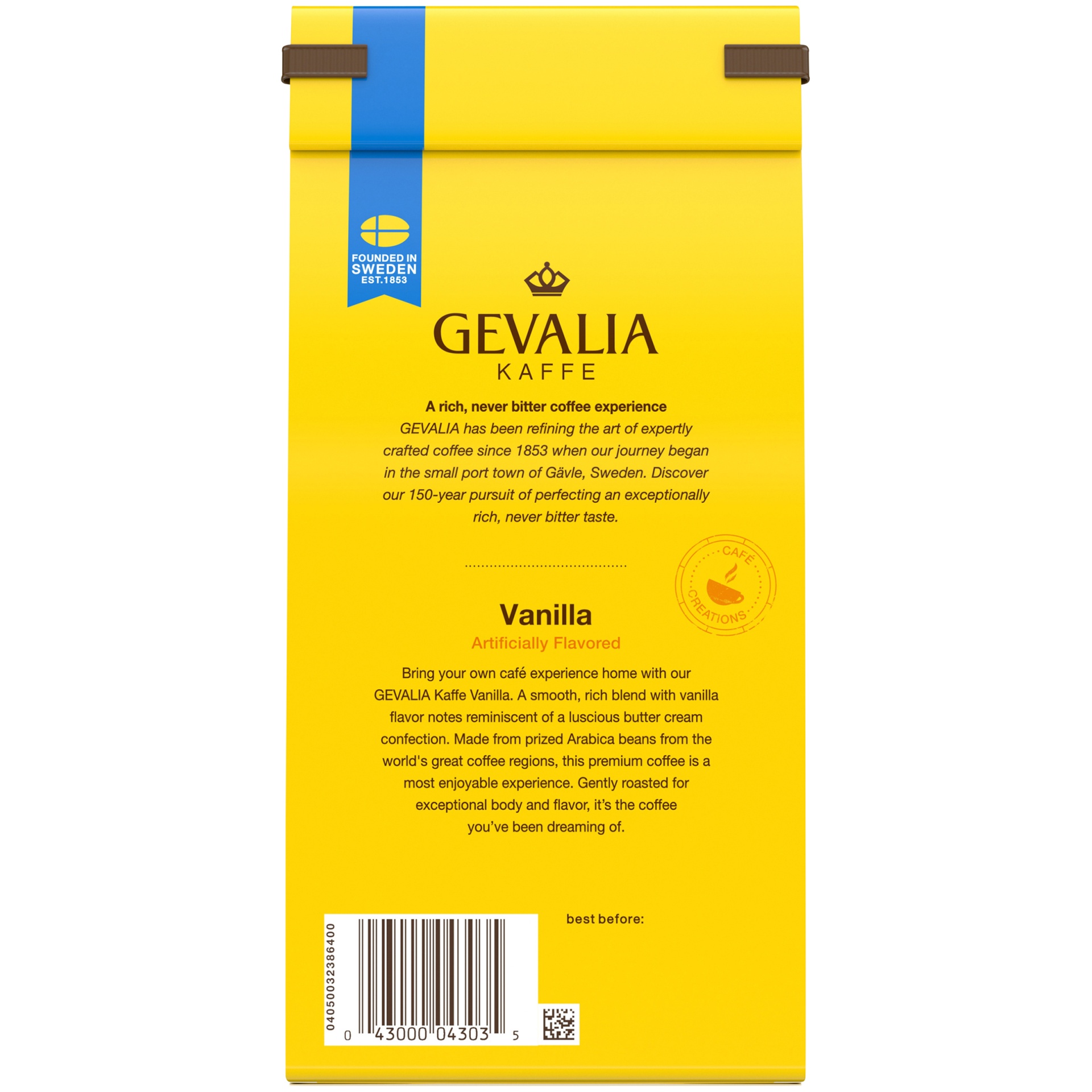 Gevalia Vanilla Flavored Mild Roast Ground Coffee 12 oz | Shipt