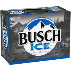 Busch Ice Beer, 12 Pack 12 fl. oz. Cans 12 ct; 12 fl oz | shipt