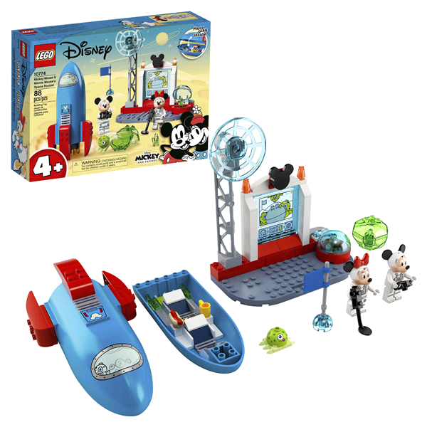 LEGO Disney Mickey and Friends Mickey Mouse & Minnie Mouses Space ...