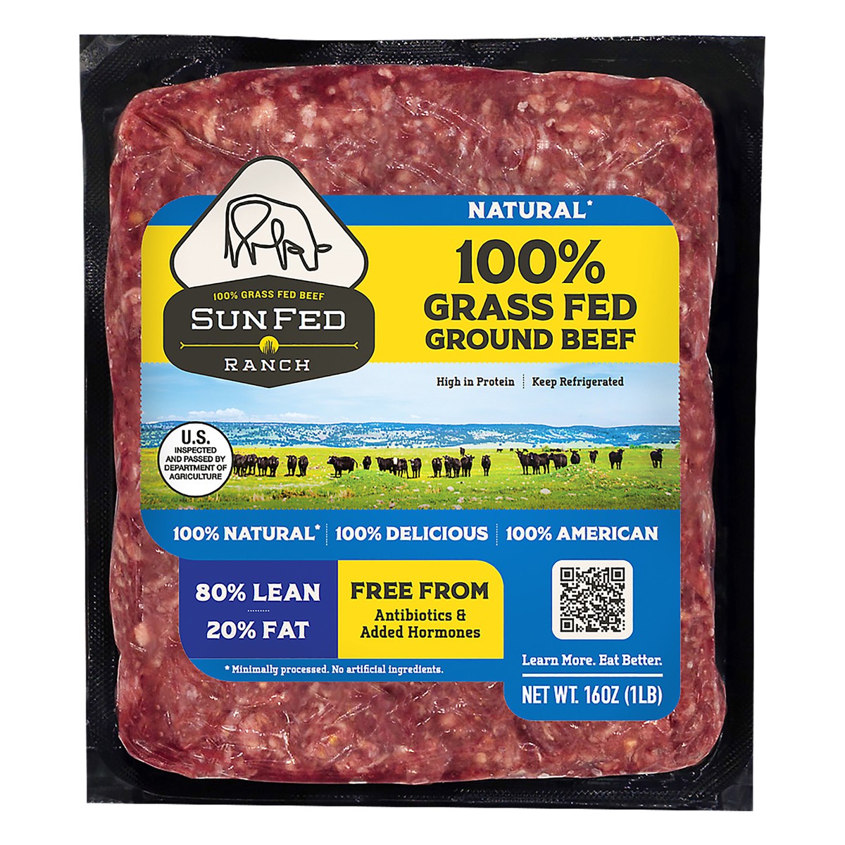 SunFed Ranch Ground Beef 16 oz | Shipt