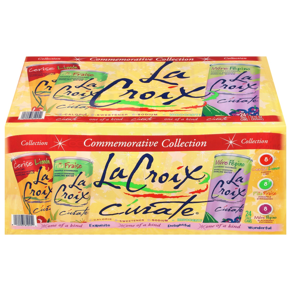 La Croix Commemorative Collection Sparkling Water 24 - 12 fl oz Cans 24 ...