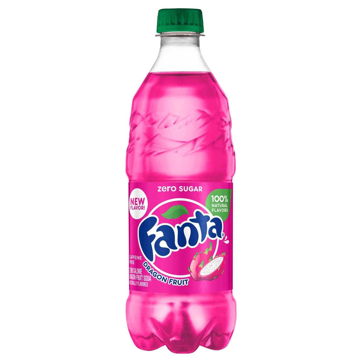 Fanta Dragonfruit Zero Sugar Bottle, 20 fl oz 20 fl oz | Shipt