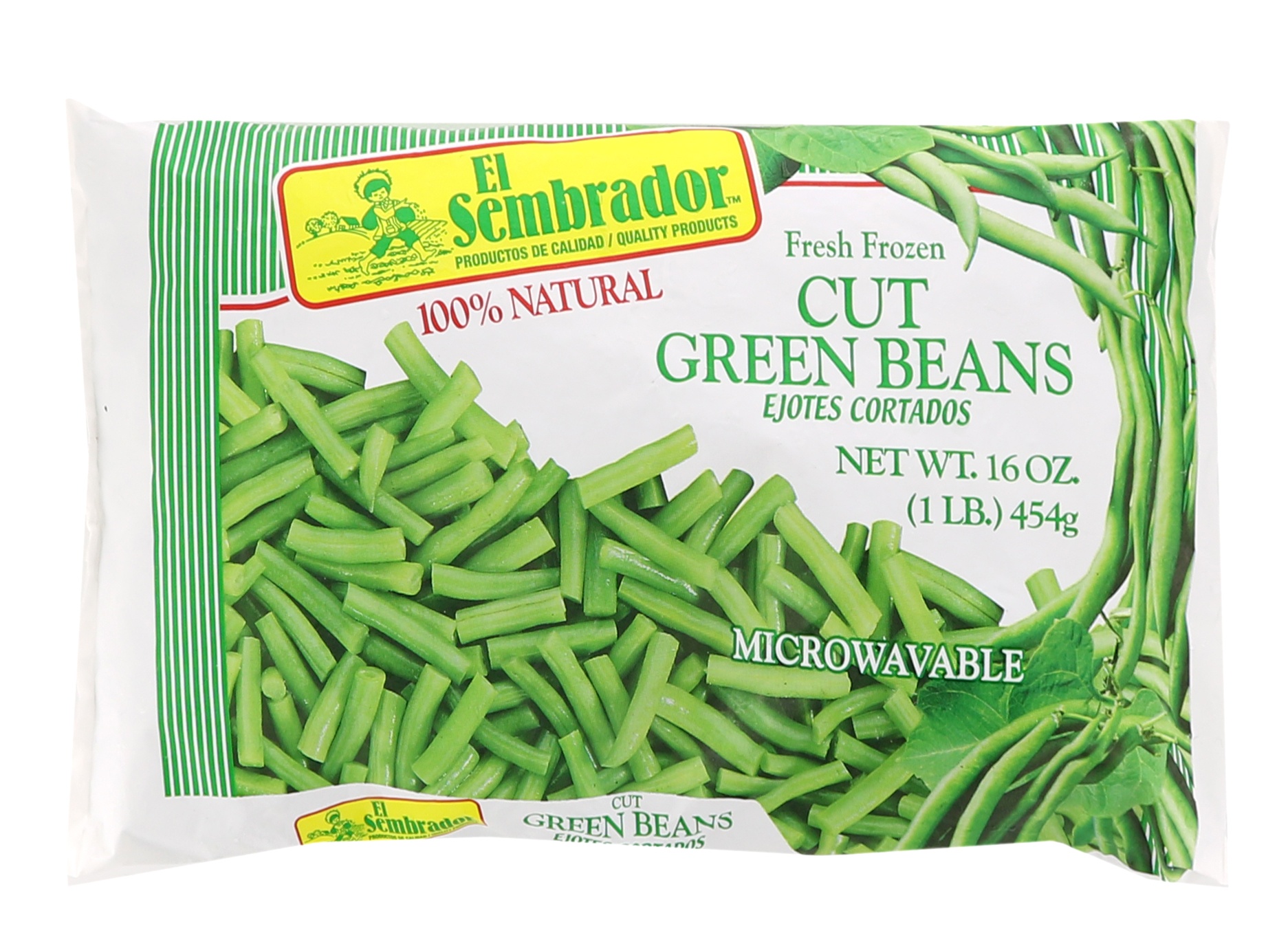 El Sembrador 100% Natural Fresh Frozen Cut Green Beans 16 oz | Shipt