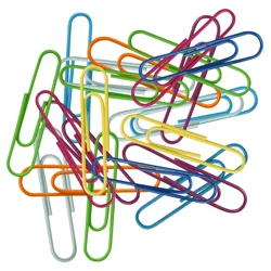 Fashion Paper Clips, Assorted Sizes, Assorted Colors, Pack Of 60 Clips ...