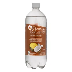 Clear Splash Sparkling Water Beverage Coconut Pineapple 1 liter | shipt