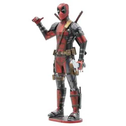 Fascinations Metal Earth Deadpool Steel Model Kit 3 in x 1.6 in x 5.9 ...