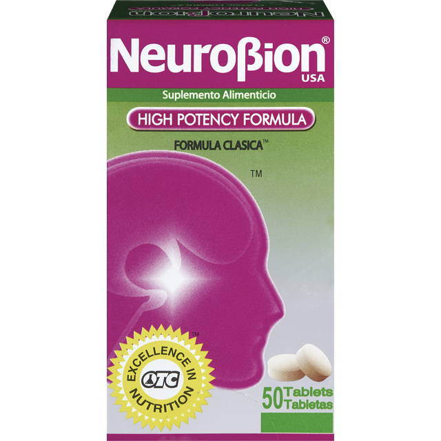 Neurobion High Potency Formula Classic Formula 50 ct | Shipt