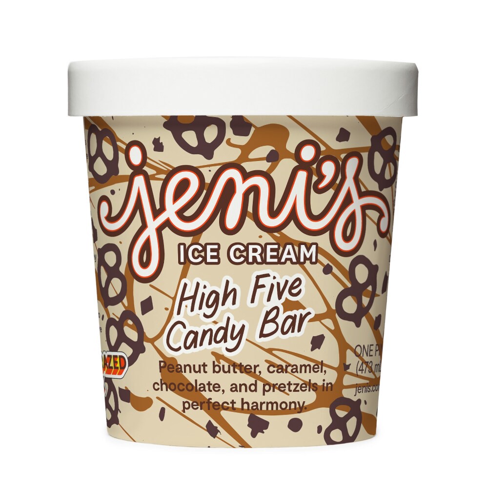 Jeni's High Five Candy Bar Ice Cream 16 oz | Shipt