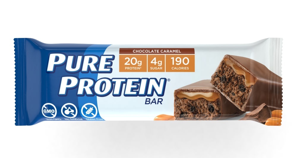 Pure Protein Chocolate Caramel Protein Bar 1.76 oz | Shipt