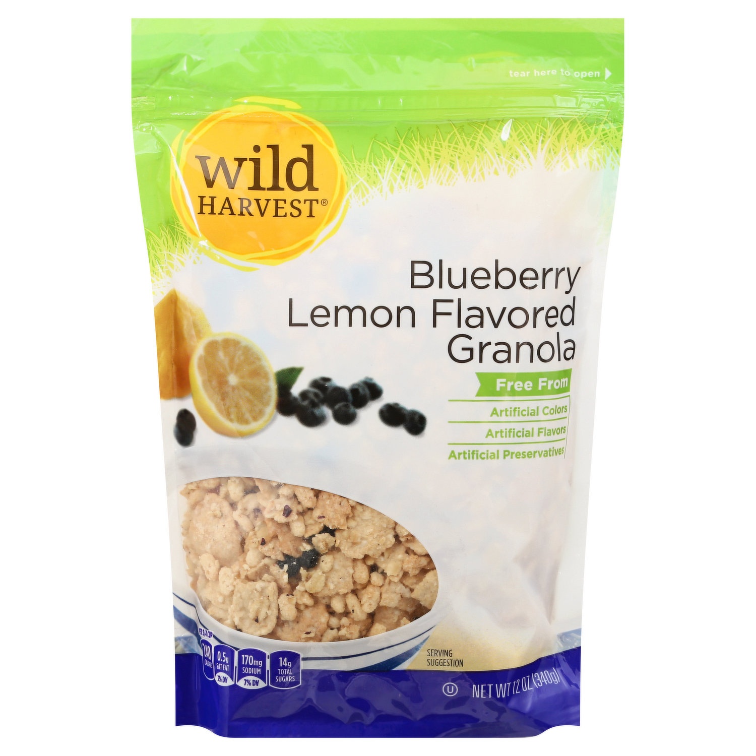 Wild Harvest Blueberry Lemon Grnla 12 oz | Shipt