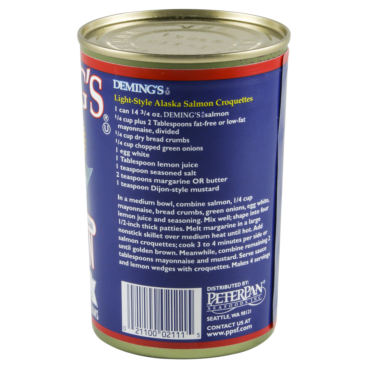 Deming's Alaskan Pink Salmon 14.75 oz | Shipt