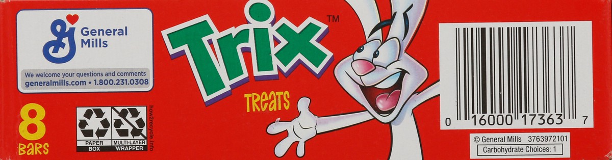 Trix Breakfast Cereal Treat Bars, Snack Bars, 8 ct 8 ct | Shipt