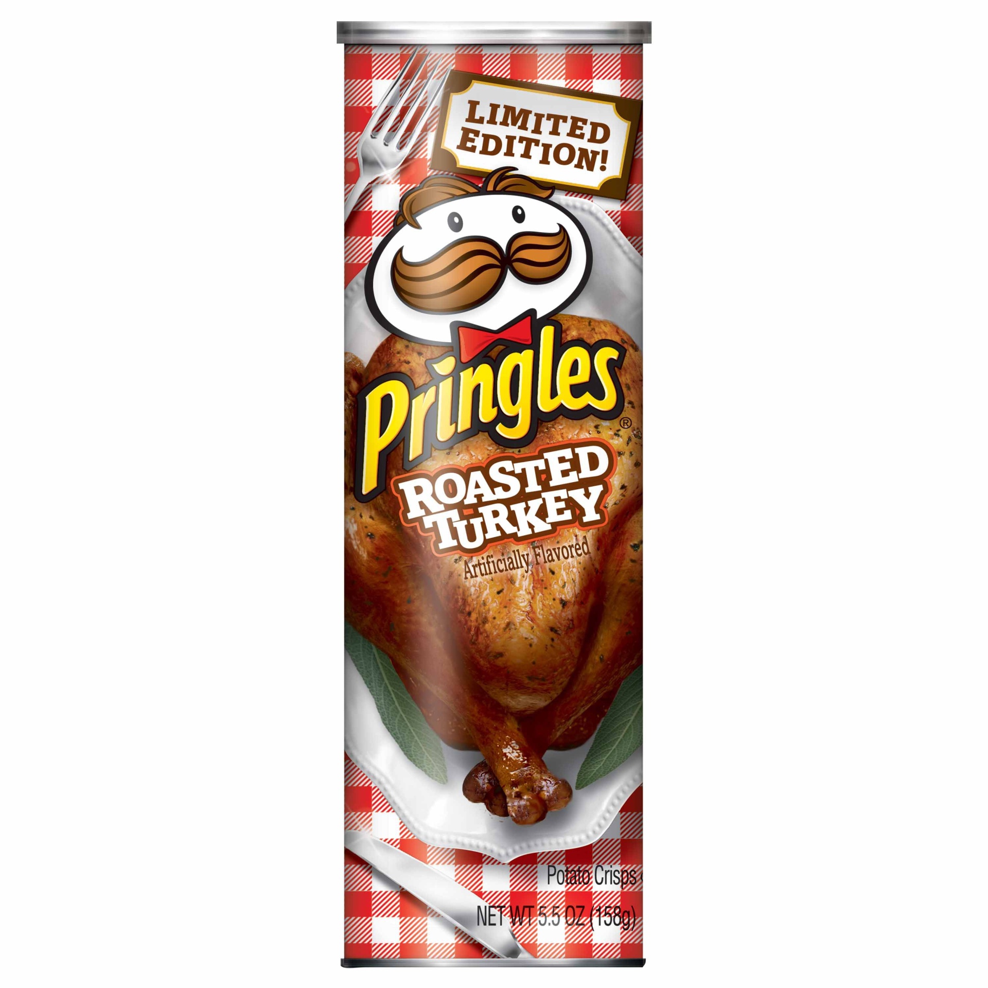 Pringles Potato Crisps Chips Roasted Turkey 5.5 oz | Shipt