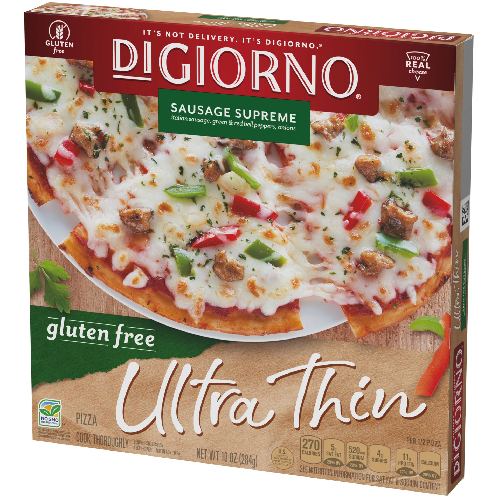 Digiorno Ultra Thin Sausage Supreme Pizza 10 02 Oz Shipt