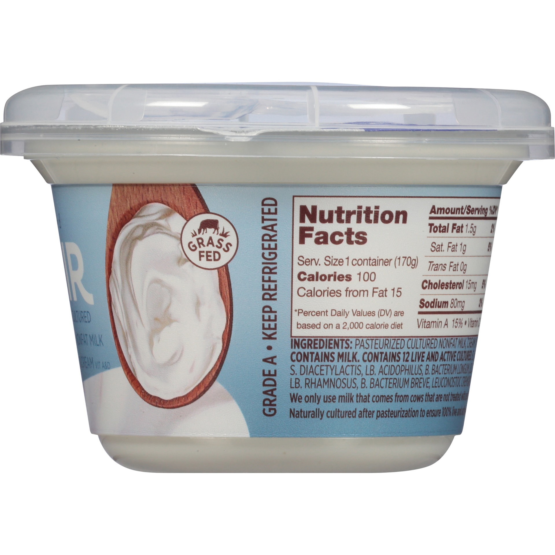 Lifeway Natural Strained Kefir Cup 6 oz | Shipt