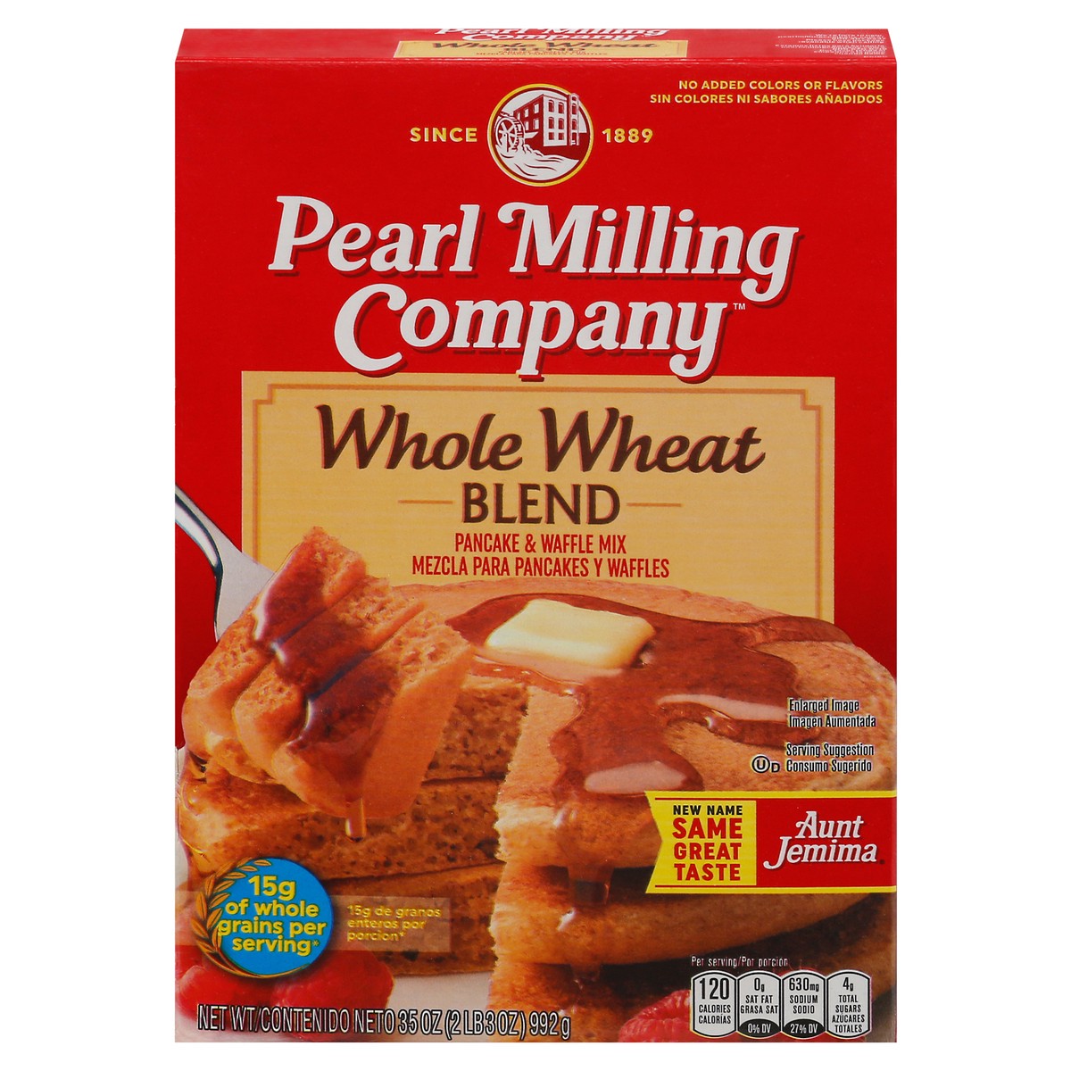 Pearl Milling Company Whole Wheat Blend Pancake & Waffle Mix 35 oz 35 ...