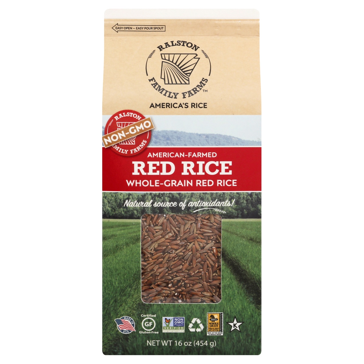 Ralston Family Farms Whole Grain Red Rice 16 oz | Shipt