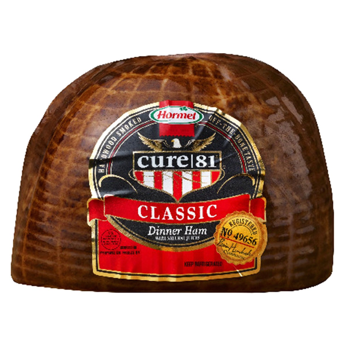 Hormel Cure 81 Classic Ham, Boneless, Fully Cooked, Half per lb | Shipt