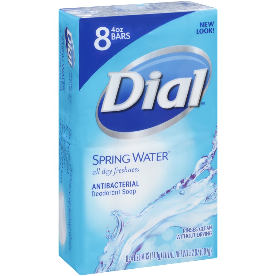 Dial Spring Water Bar Soap 8 ct; 4 oz | Shipt