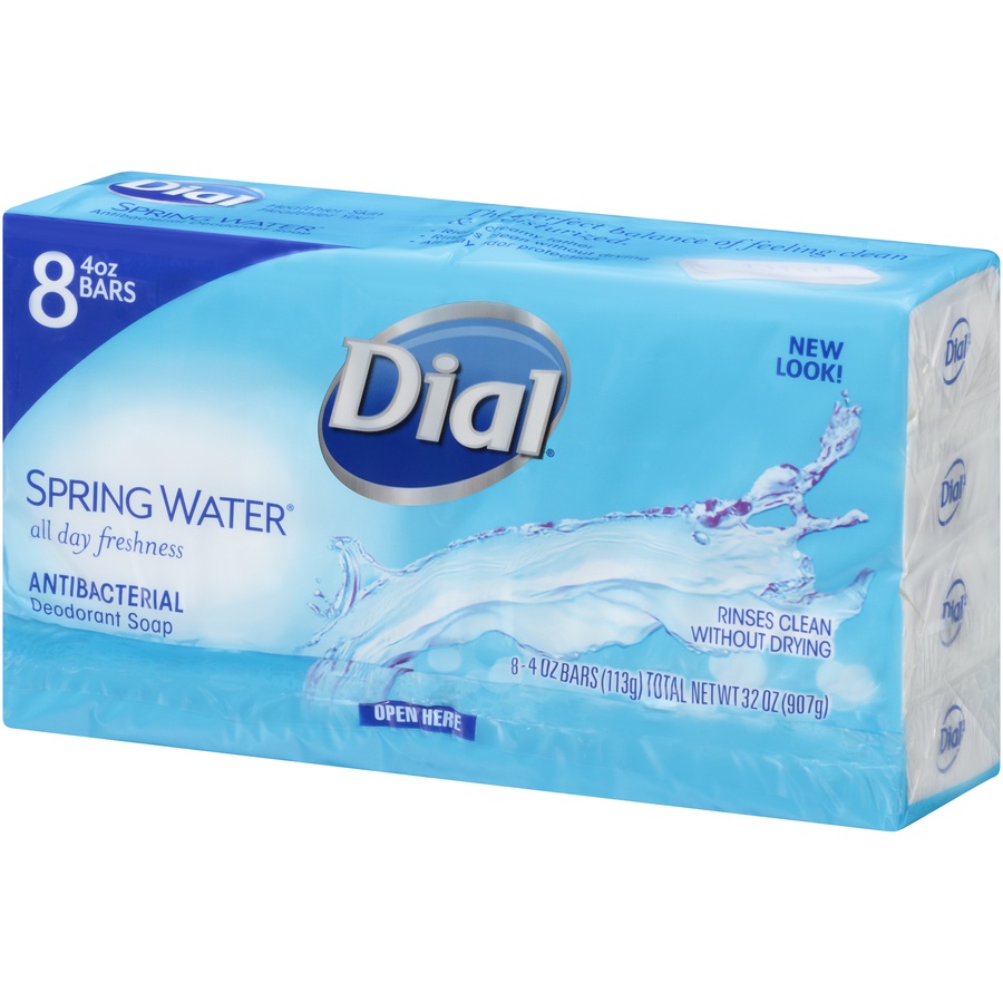 Dial Spring Water Bar Soap 8 ct; 4 oz | Shipt
