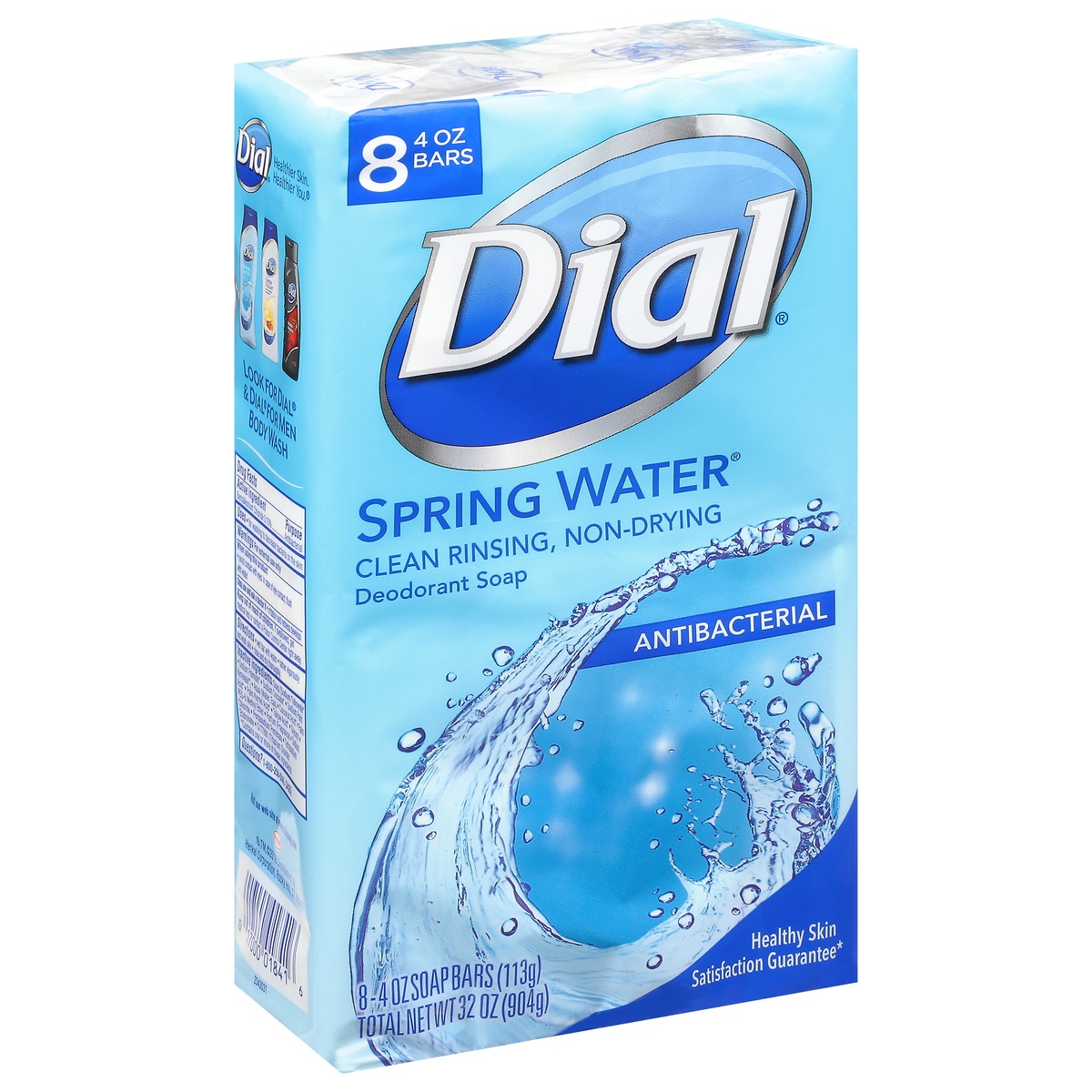 Dial Spring Water Bar Soap 8 ct; 4 oz | Shipt