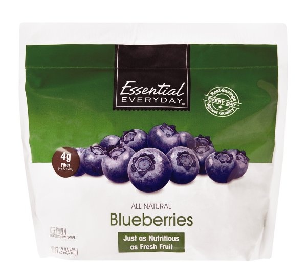 Essential Everyday Frozen Blueberries 12 oz | Shipt